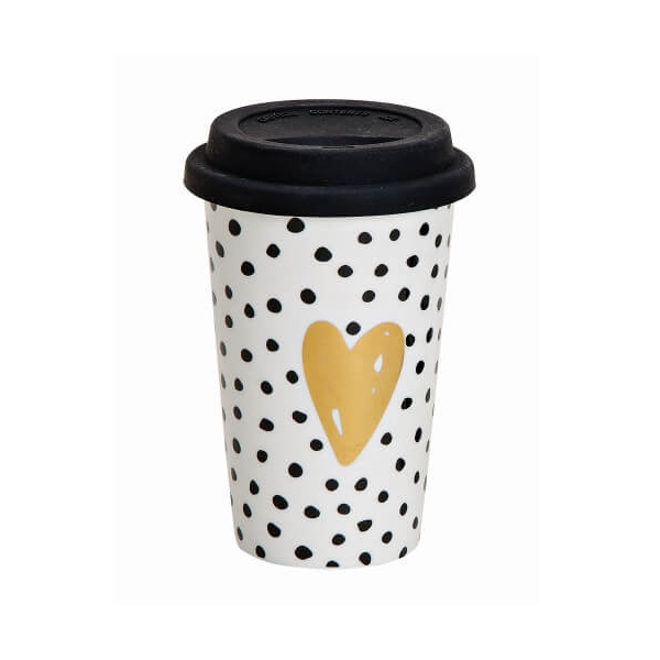 To Go Kaffeebecher Porzellan